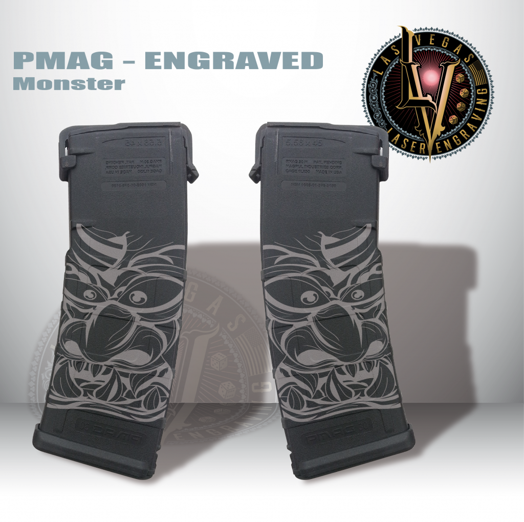 ENGRAVED PMAGS - Monster - Shop - LV Laser Engraving